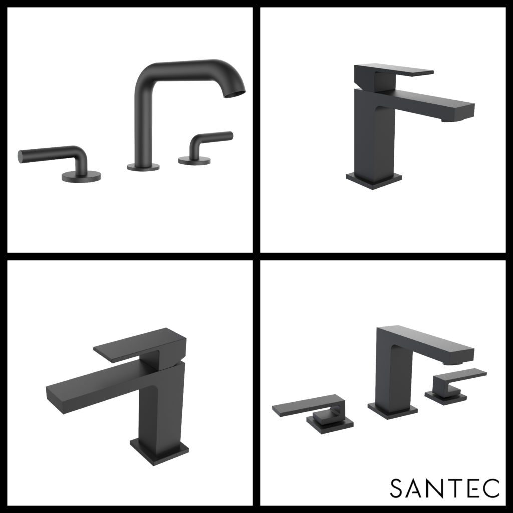 Santec Faucets: Matte Black Finishes for Circ and Metra – Atlantic ...